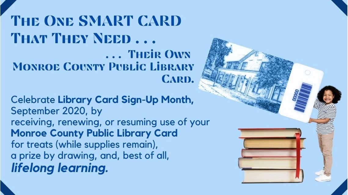 Five Reasons You Need a Monroe County Public Library Card