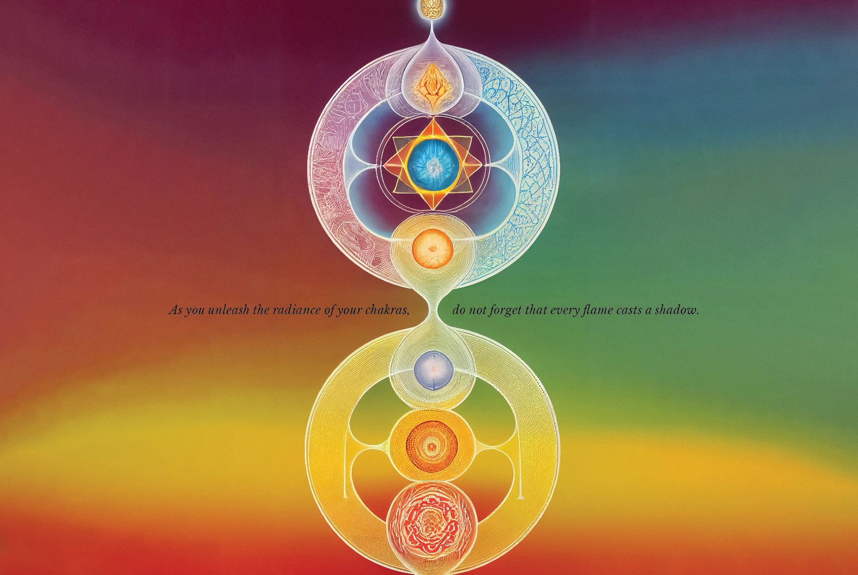 Embracing the Duality of Life: The Light and Shadow of Chakras