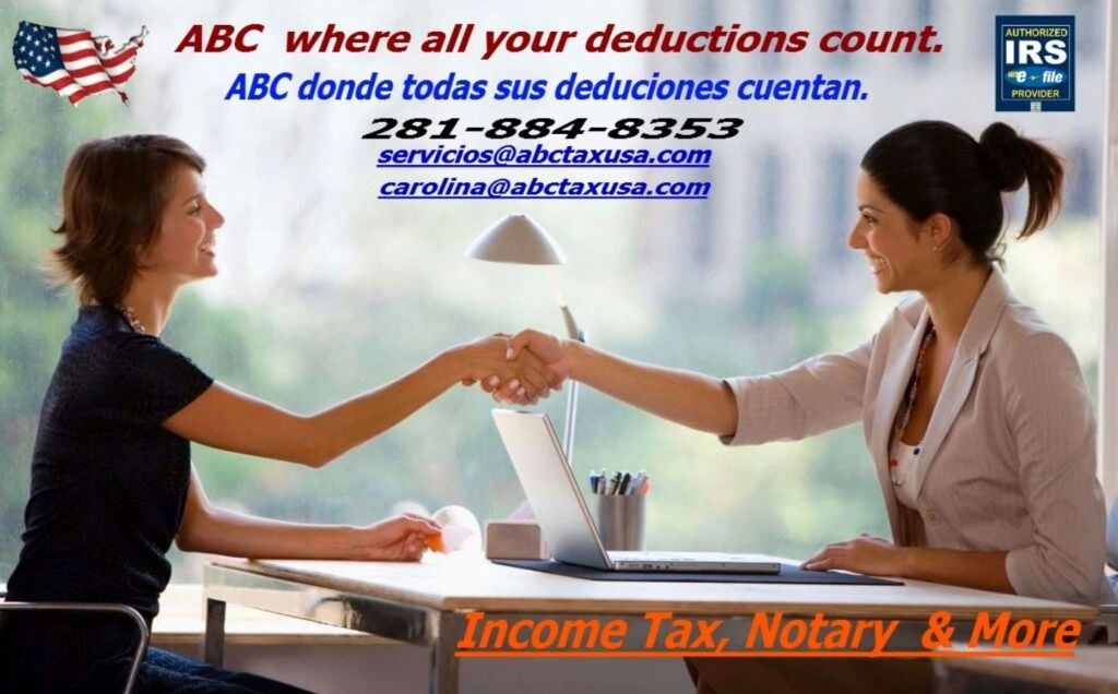 Tax and Notary Service Near Me - ABC Multiservicios