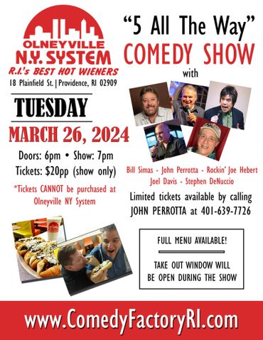 Top New England Comedians | Comedy Factory RI