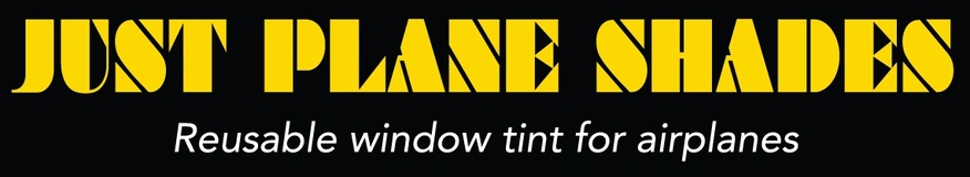 Just Plane Shades - Aircraft Window Shades, Window Shades