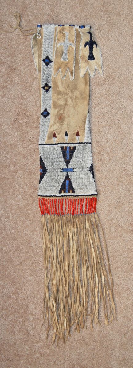 35 Northern Cheyenne Pictorial Pipe Bag