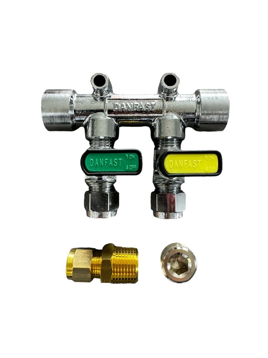 2 Way Gas Manifold