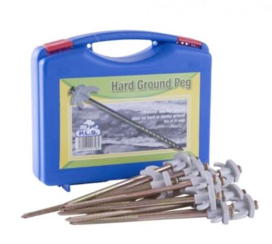 Hard Ground Pegs - Set of 20