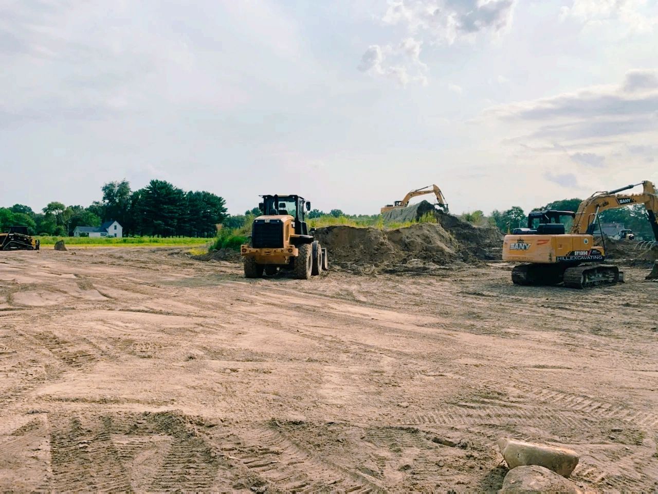 Hill Excavating - Excavating, Land Clearing, Log Jam Removal, Dirt,