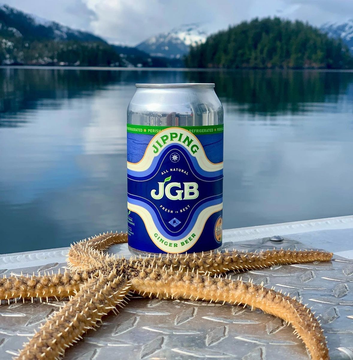 One Case of the Original Jipping Ginger Beer