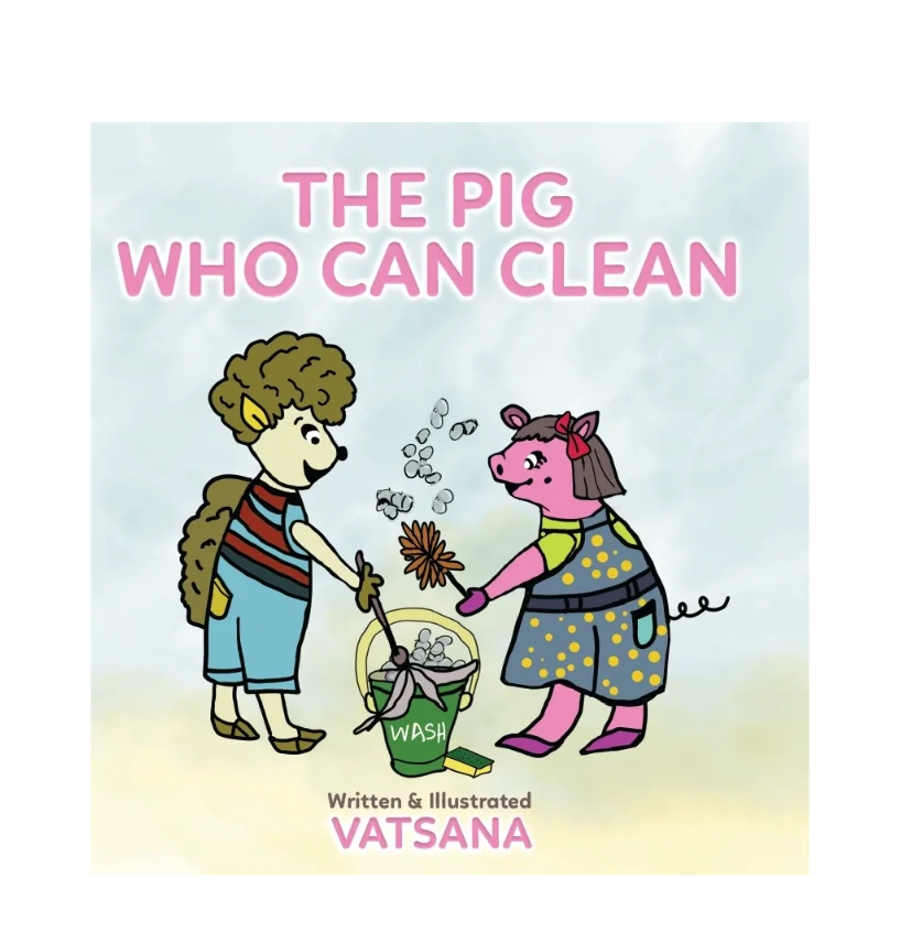 Children's Books - The Pig Who Can Clean