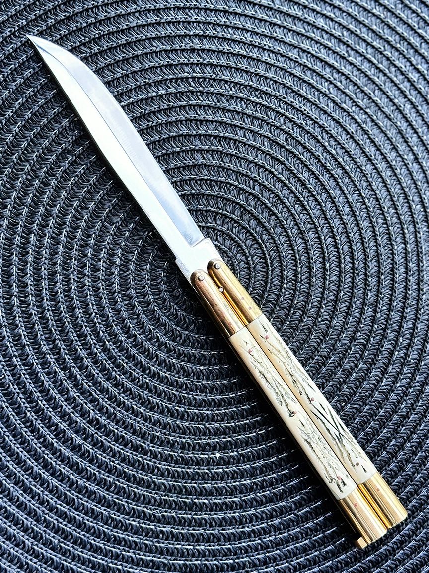 29 cm Espesyal Karabaw Bone Scratched w/ Debuyod Blade