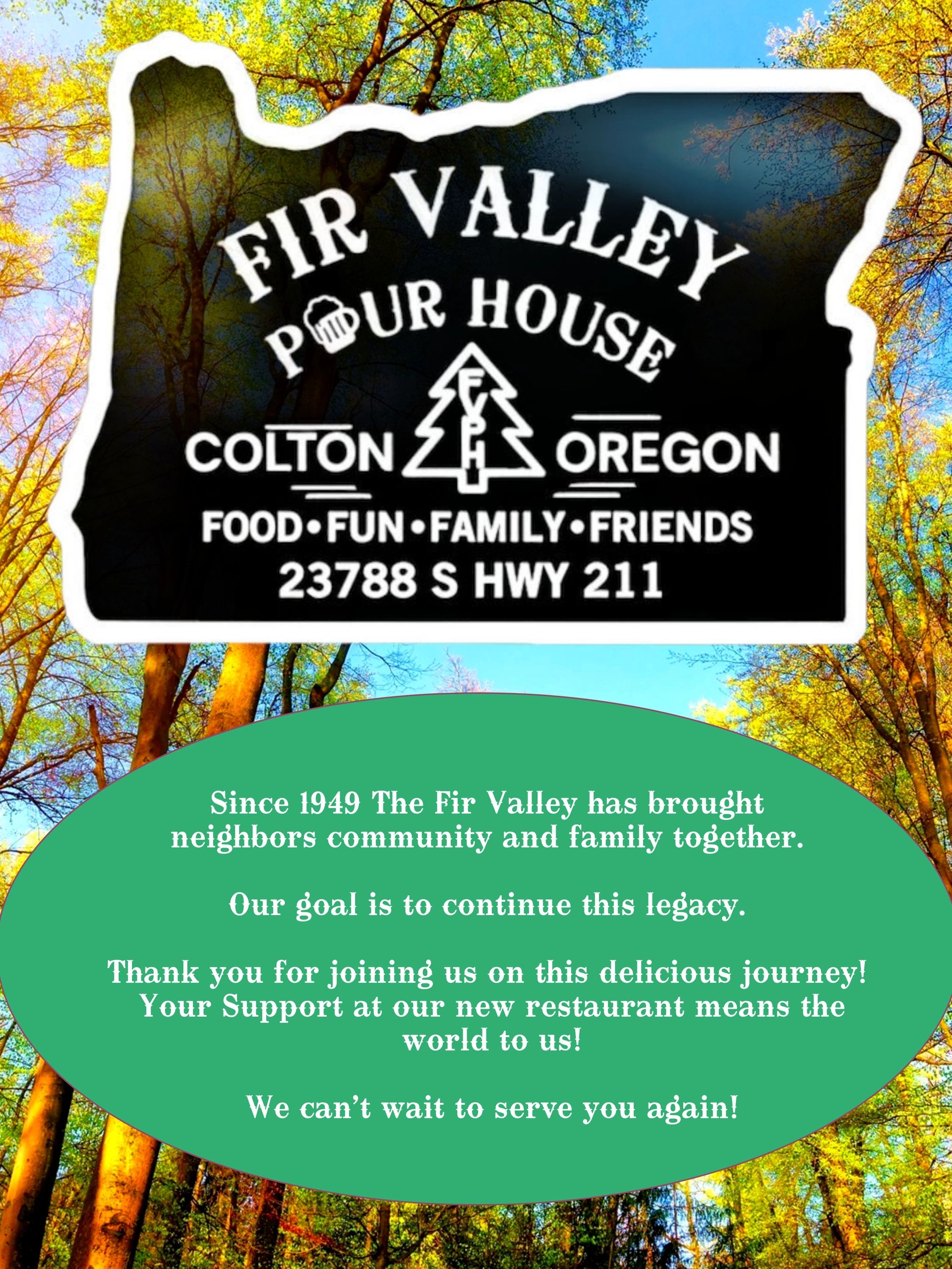 Fir Valley Pour House