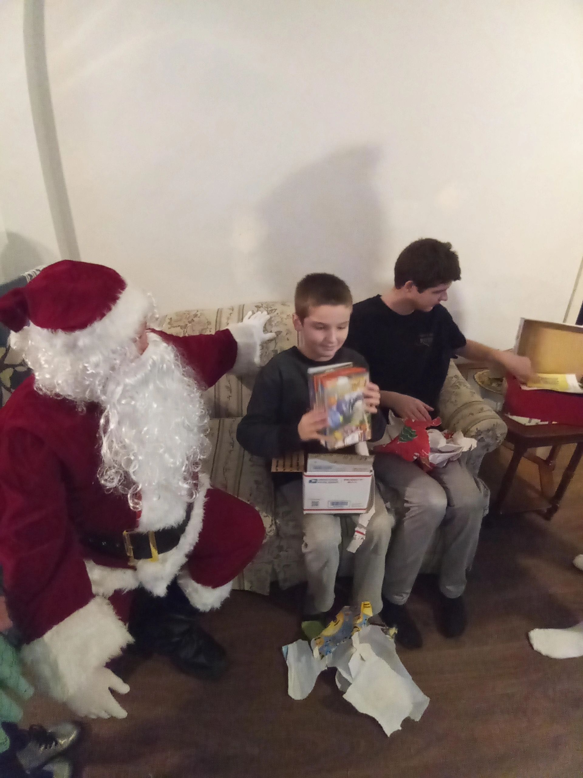 Bringing God and Santa to the kids...2021