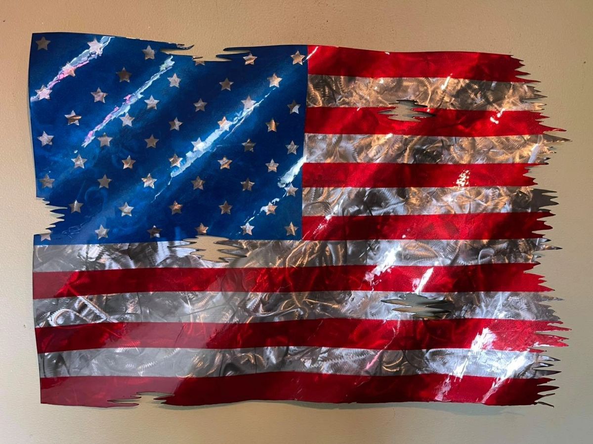32" Tattered Flag