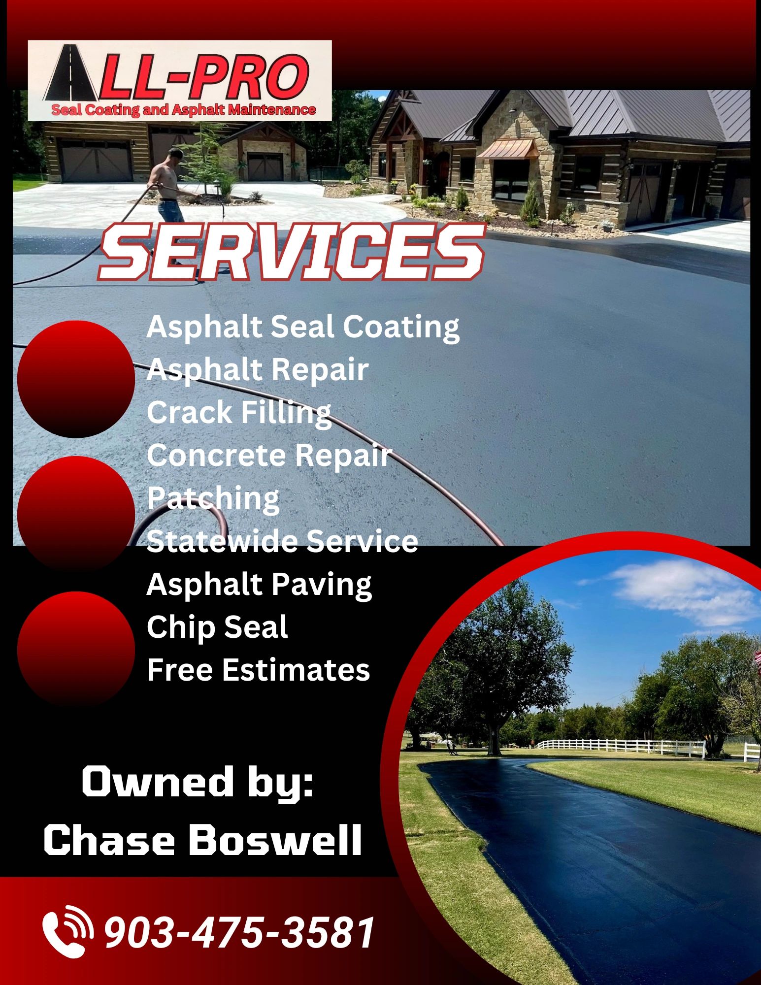 All Pro Seal Coating and Asphalt Maintenance