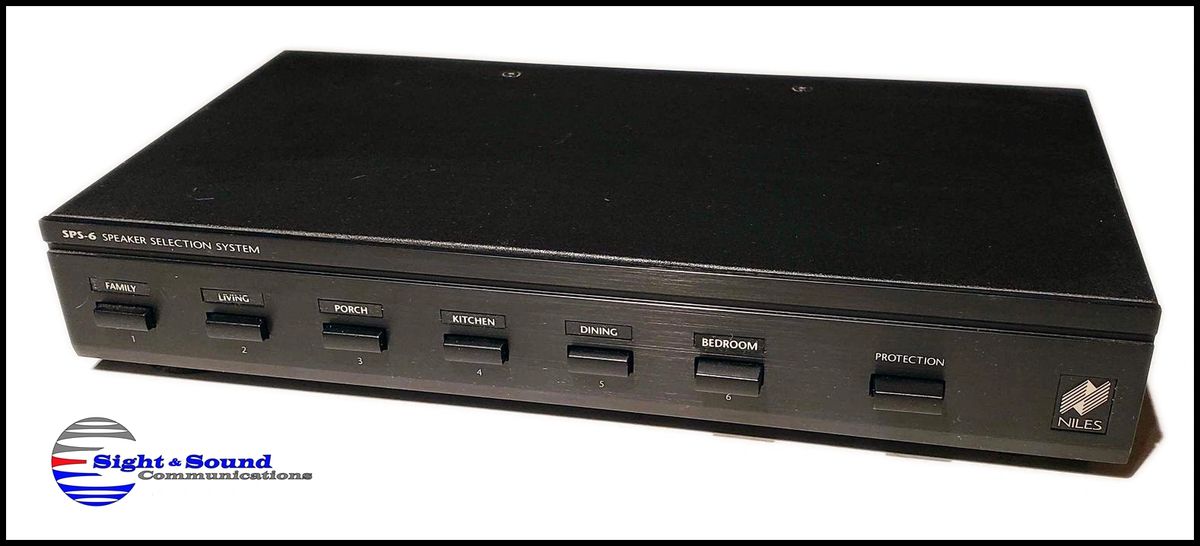 Niles sps-6 speaker selection system