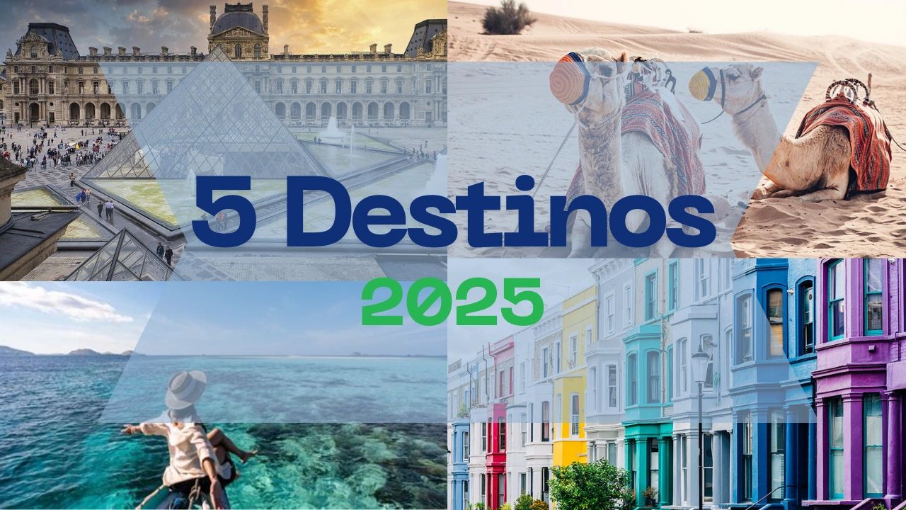 Los 5 Destinos Más Virales para Viajar en 2025!