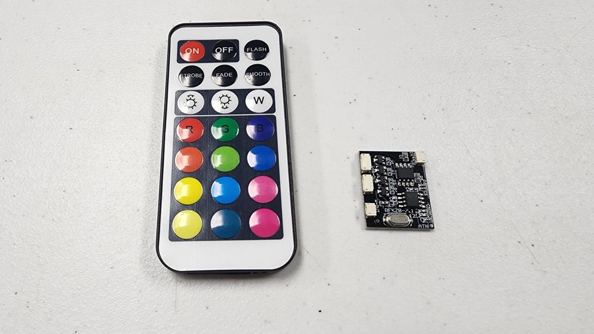 4P RGB Remote Control and Control Board
