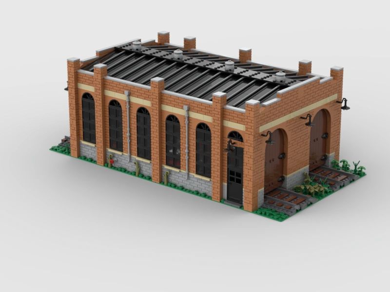 Train Shed Moc Instructions