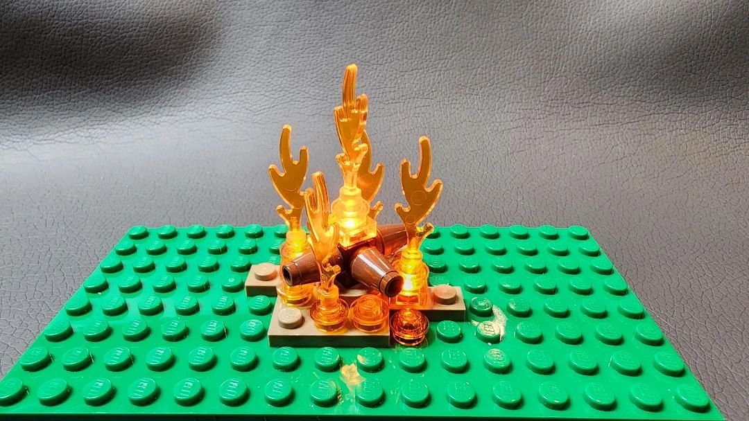 Lighted Campfire Instructions