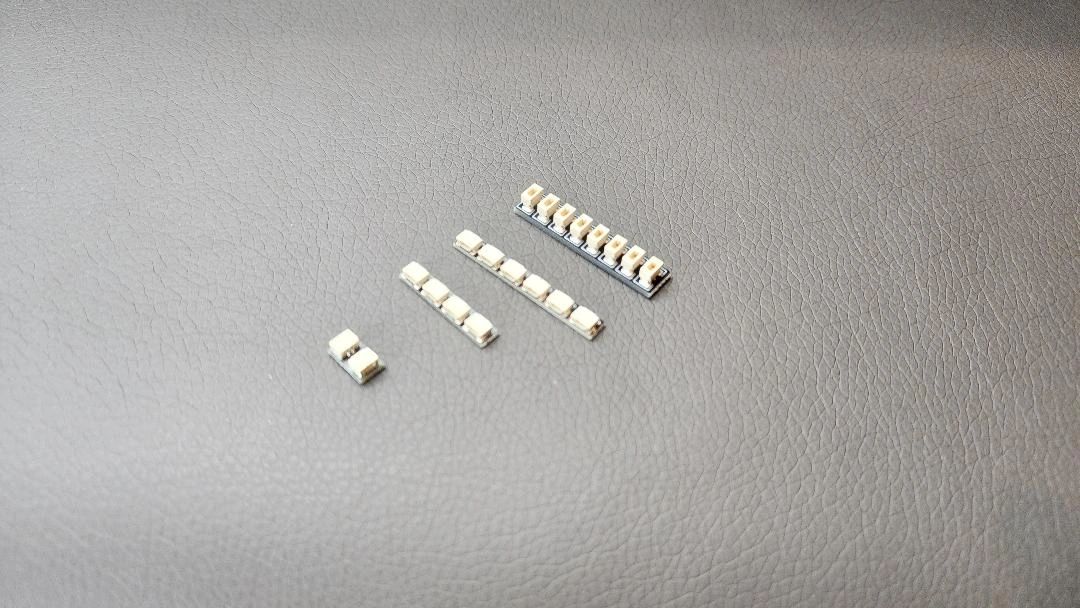 Expansion boards for .8 mm LED Lighting plugs