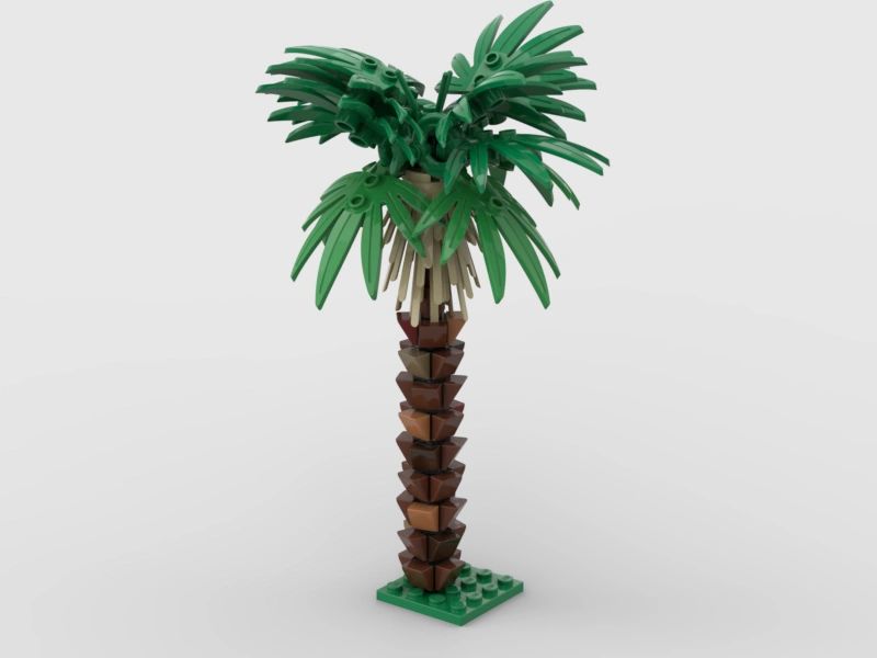 Lego Medium Palm Tree Instructions