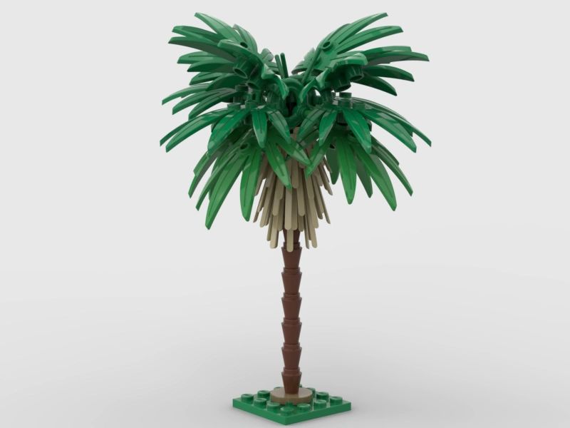 Lego Small Palm Tree Instructions