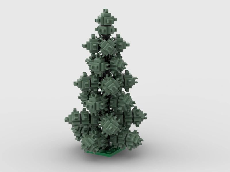 Lego Pine Tree Instructions
