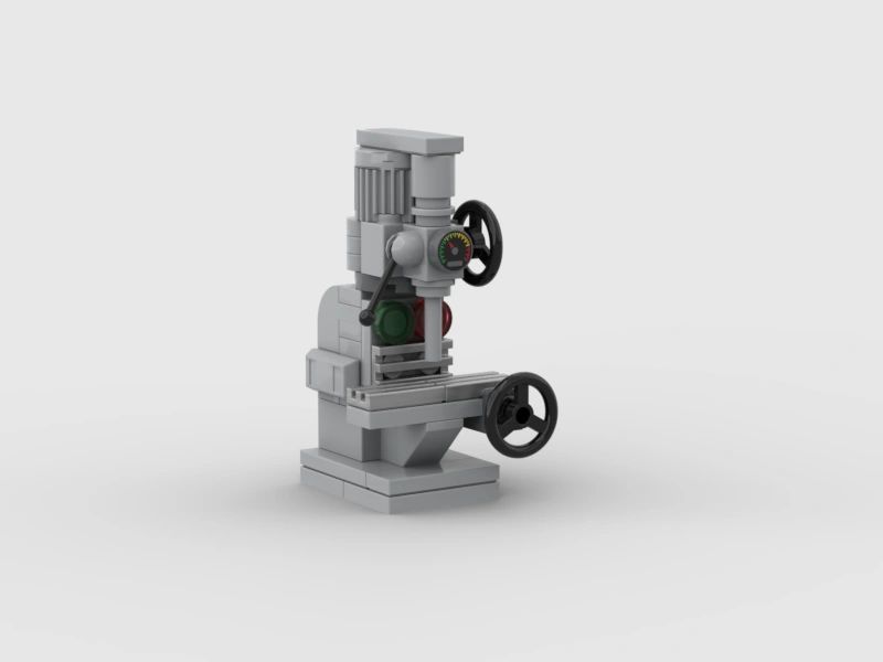 Lego bridgeport metal working lathe moc instructions