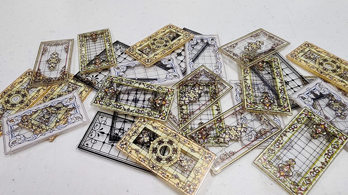 4x6 Custom Printed Glass