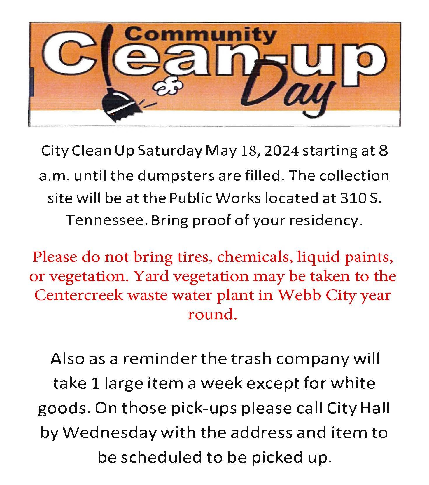 2024 City-Wide Clean-up