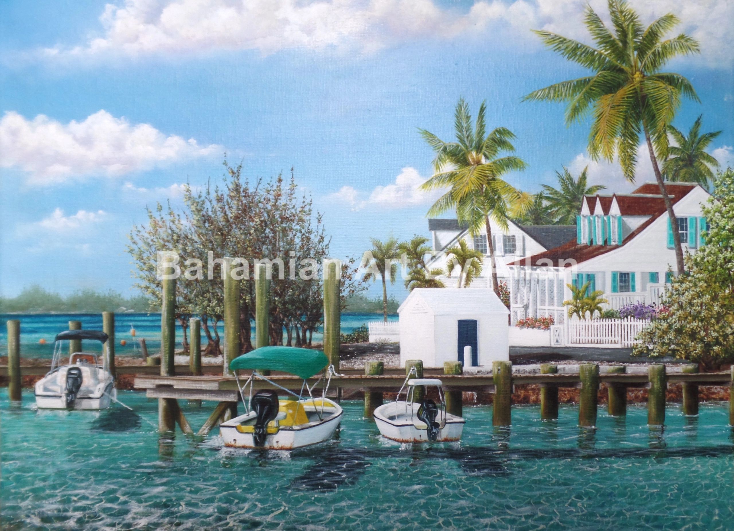 Original Artwork Collection at Bahamian Art by Allan