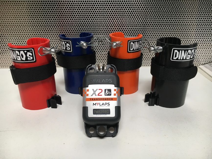 X2 TRANSPONDER MOUNT | Dingo Racing Products