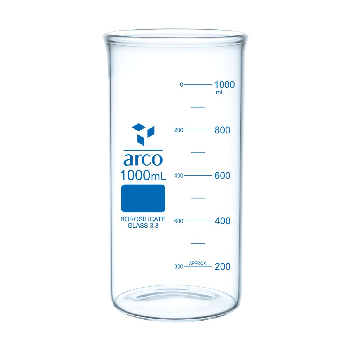Beaker tall form, 1L (NO SPOUT)
