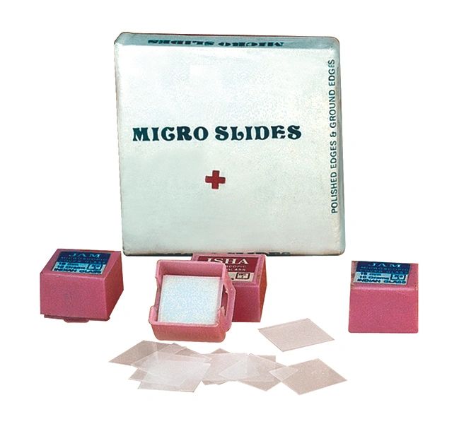 Microscope slide cover (100)