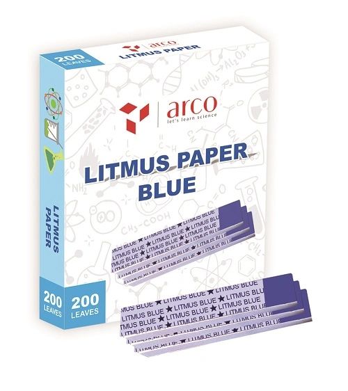 Blue litmus paper pack