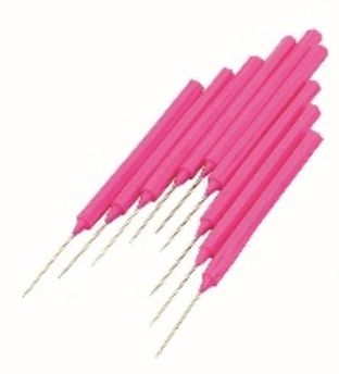 Mounted needle- Plastic handle