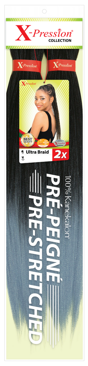 X-Pression - Ultra Braid Pre Stretched Synthetic Braiding Hair