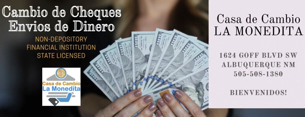 La Monedita - Money Transfer, Check Cashing, Financial Service | La ...