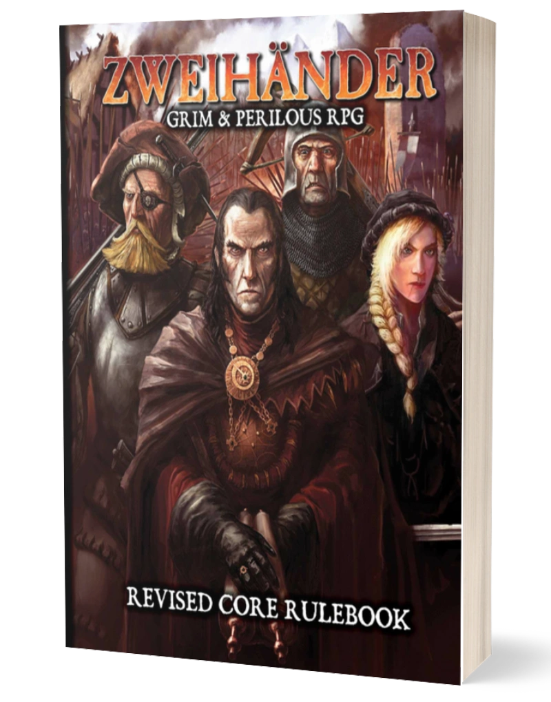 ZWEIHANDER Grim & Perilous RPG: Revised Core Rulebook - PDF (First Edition)