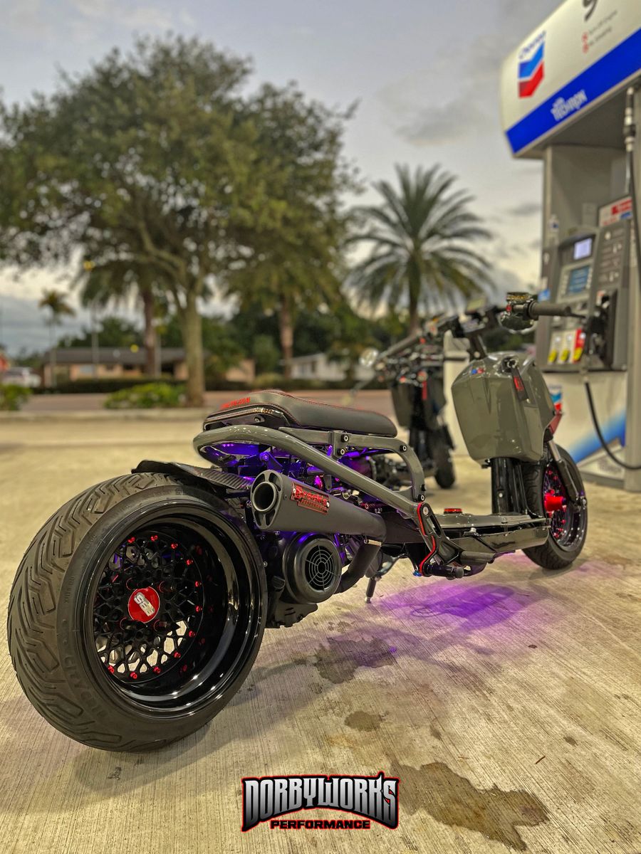 Performance Exhaust Full complete GY6 system custom Brock s