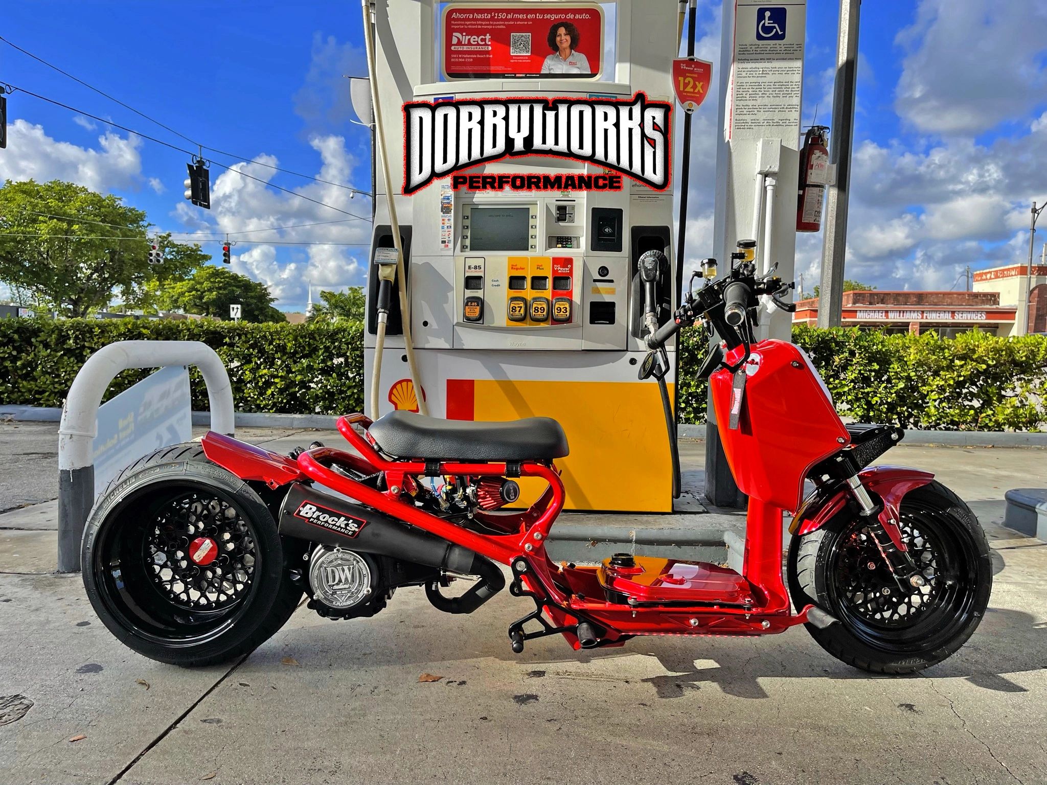 Dorbyworks Customs Honda Ruckus & mini bikes