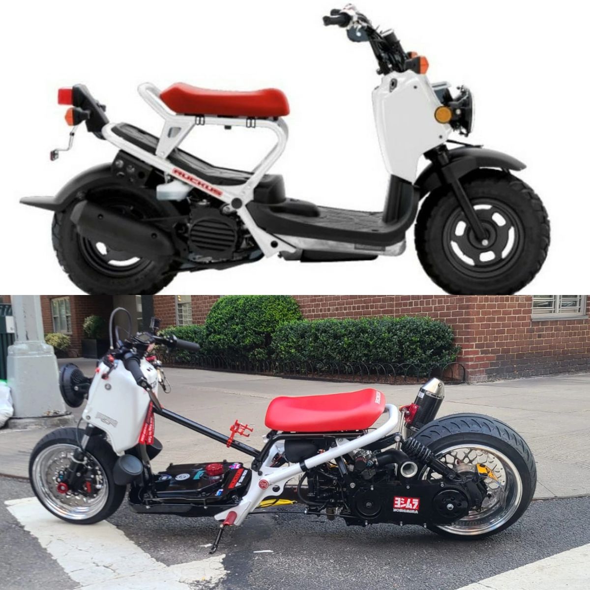 HONDA RUCKUS 49CC STRETCH MOUNT KIT - FACTORY ENGINE - FATTY KIT