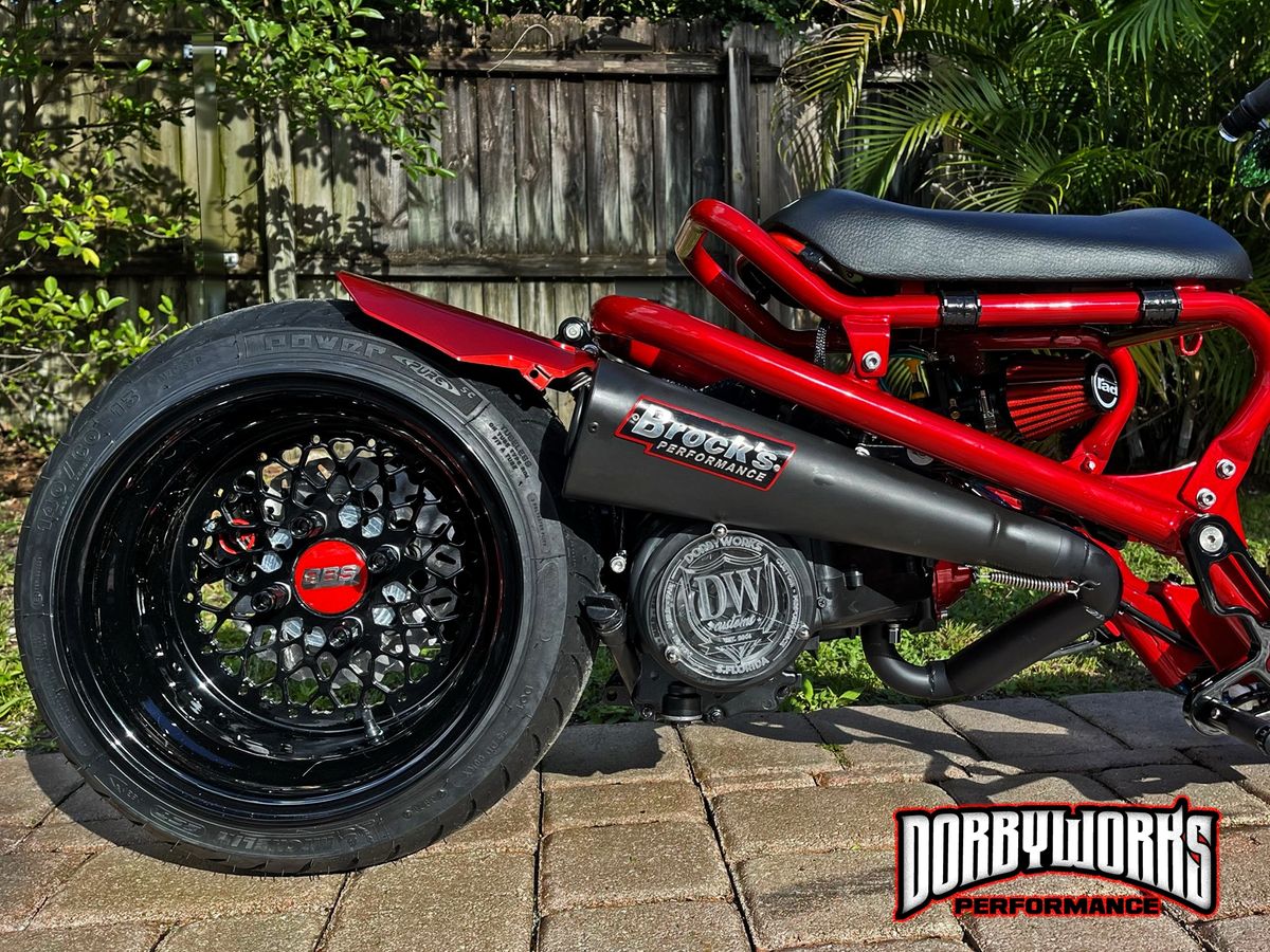 GY6 REAR DISC BRAKE KIT upgrade - Dorbyworks