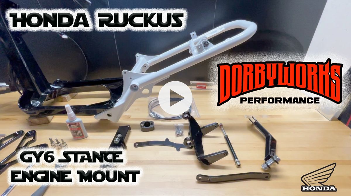 STANCE STRETCH MOUNT kit FOR GY6 ENGINE 150cc - 232cc - 14" STRETCH