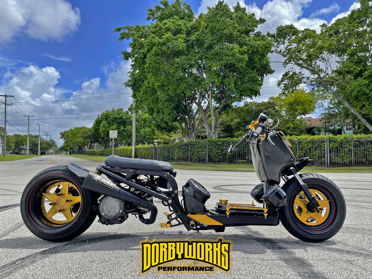 SUPER STAR 12" or 13" FRONT / 13" REAR Staggered RIMS HONDA RUCKUS