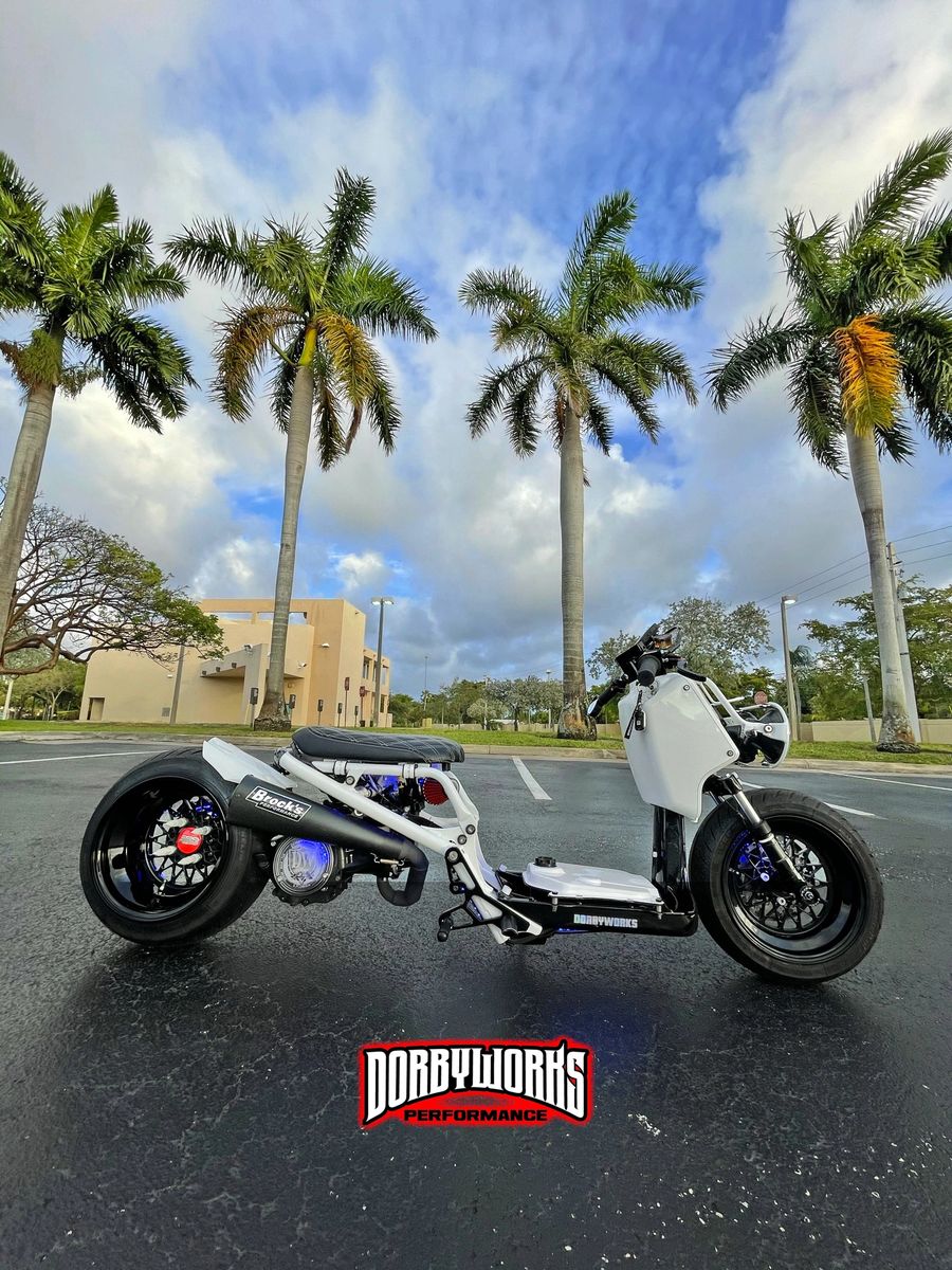 Honda Ruckus Dress up kit / Aluminum Stainless hardware kit BLACK