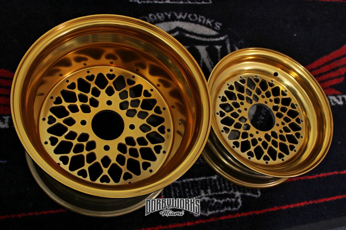 "SUPERMESH Love " Super Staggered 12x4 front / 13x7 / 13x8 rear WHEELS ...