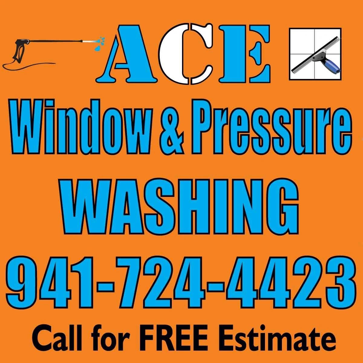 Ace window and pressure washing in Sarasota, Florida