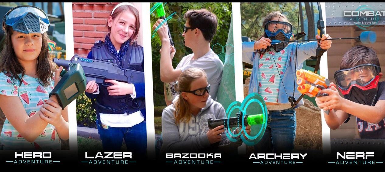 Laser Tag / Gotcha Laser / Fiestas Infantiles - Combat Adventure