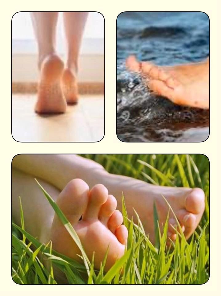 Beneficios de caminar descalzo