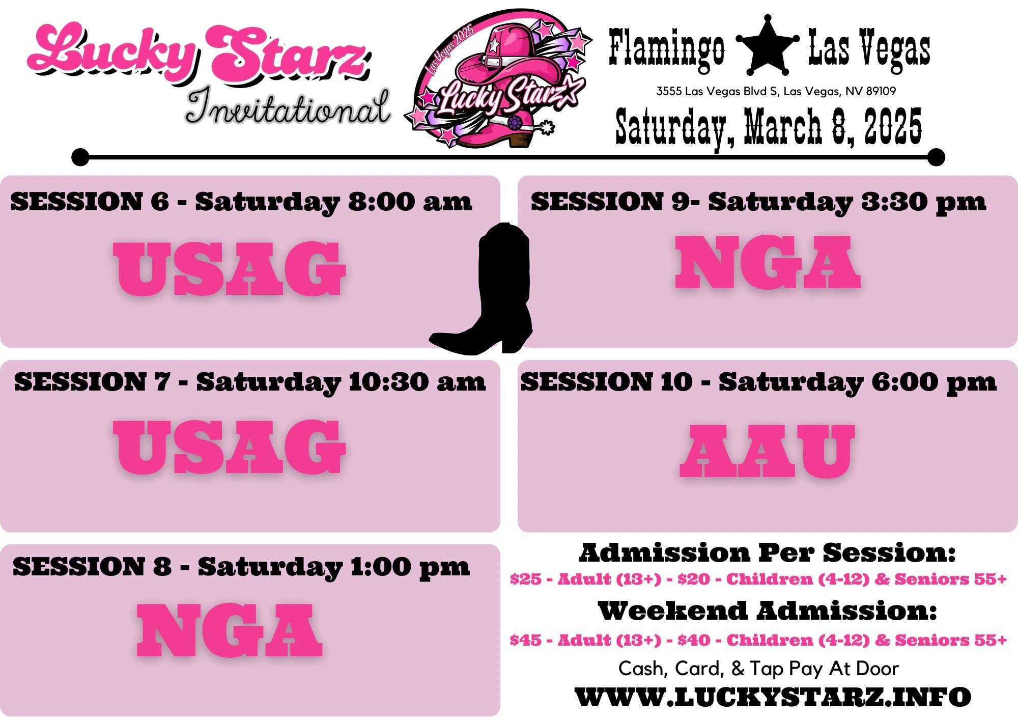Lucky Starz Invitational - Lucky Starz, Gymnastics, Competition