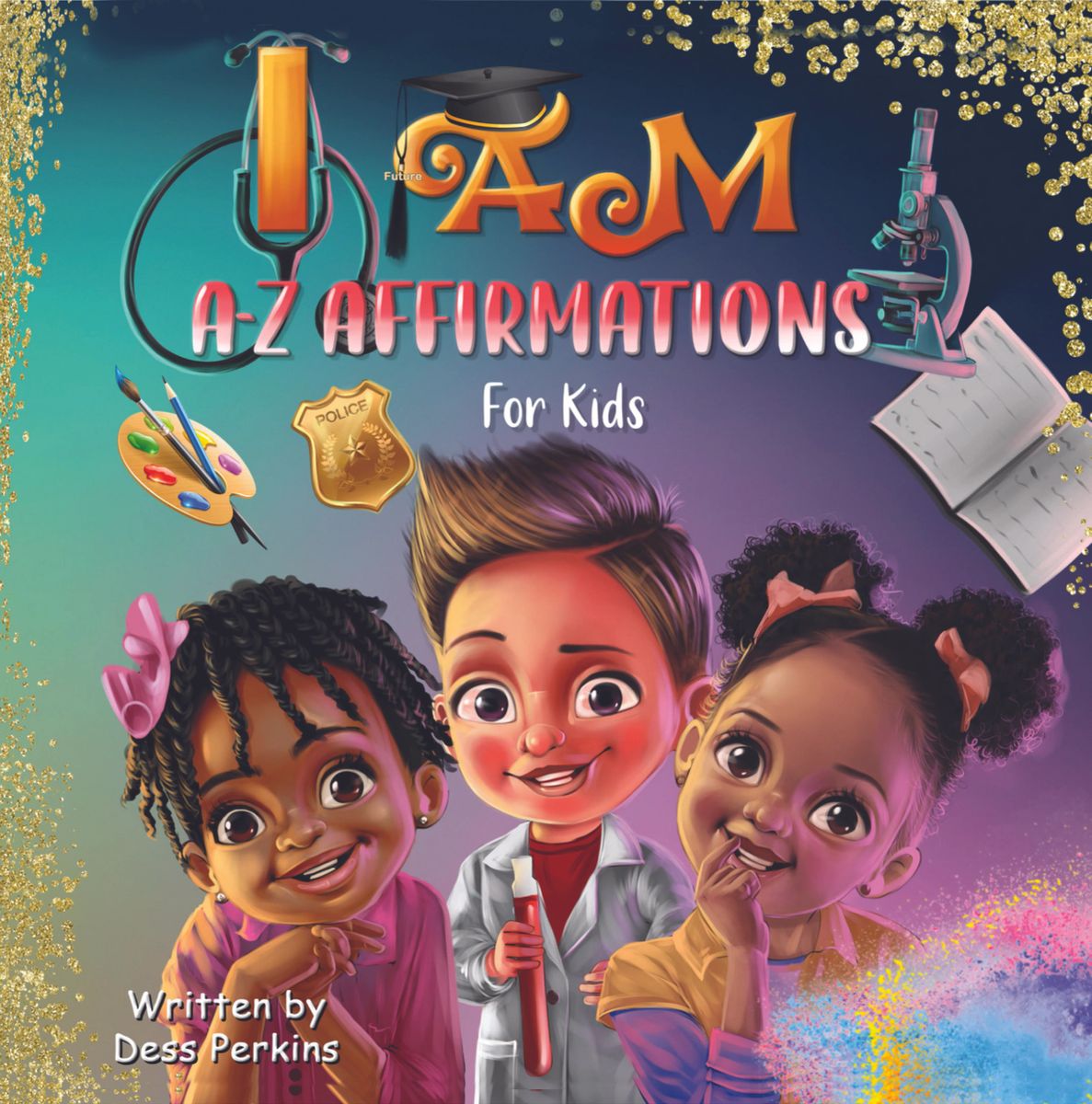 I Am A-Z Affirmations For Kids- Book